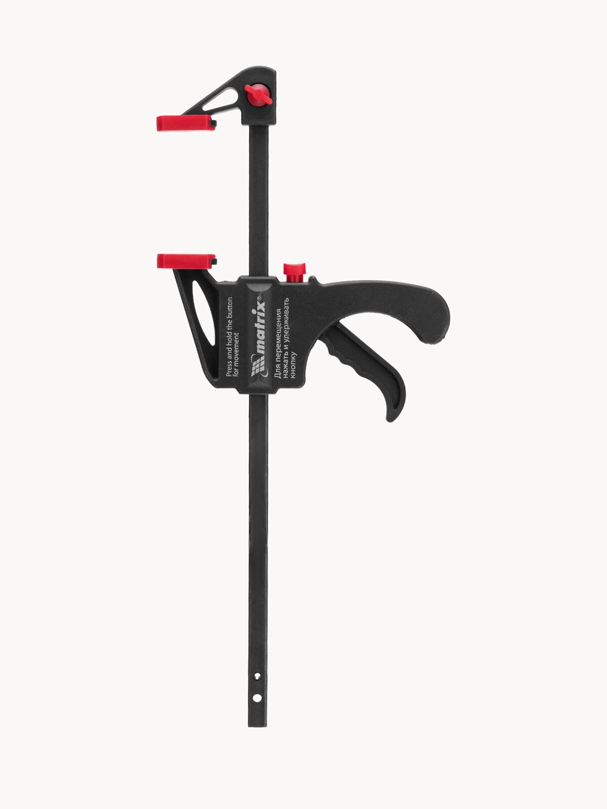 Струбцина быстрозажимная F-образная Matrix, 200 х 315 х 45 мм, возможность использования на разжим, универсальная, 20562