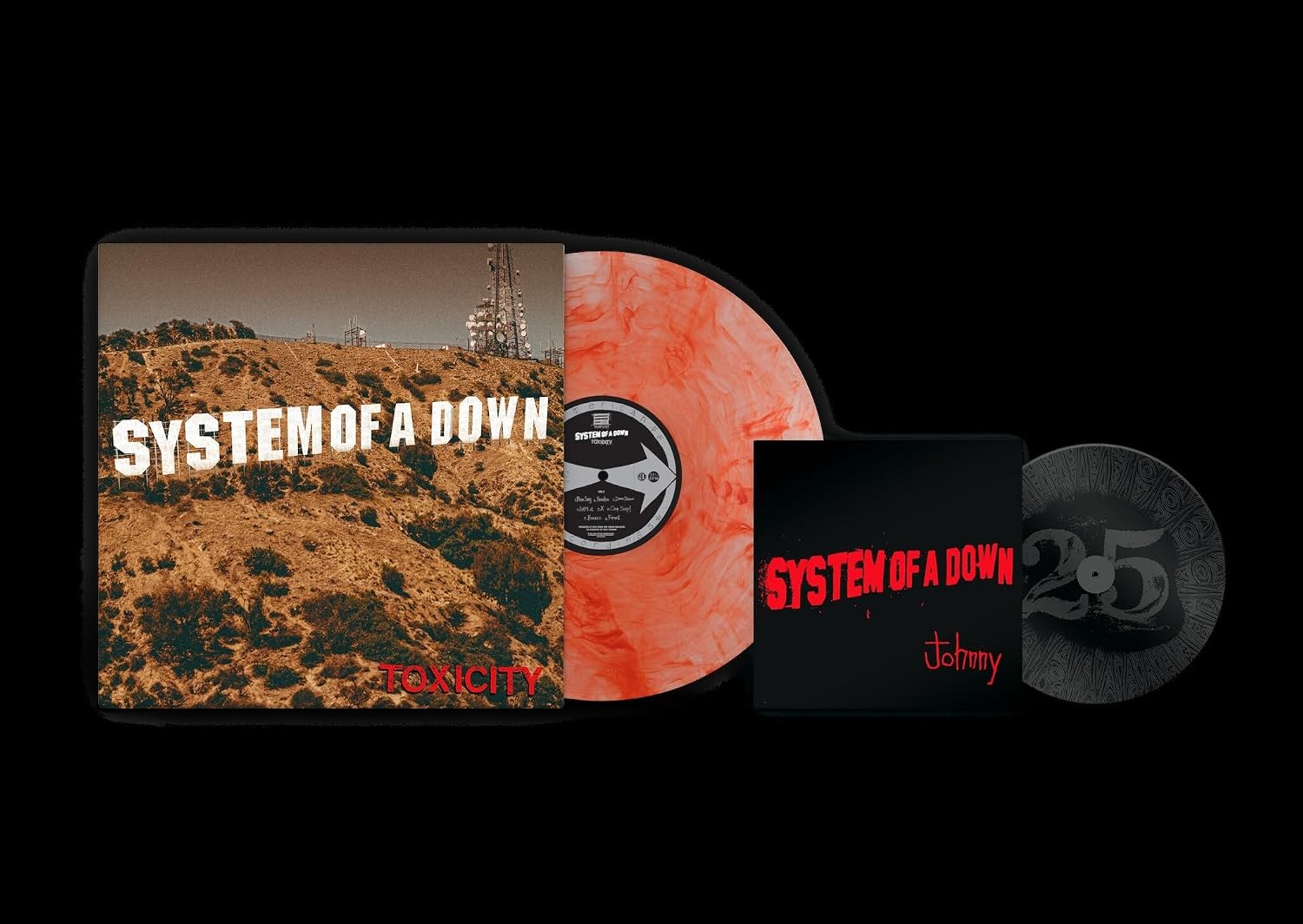 Скоро зимой System Of A Down - Toxicity (2026)/25th Anniversary Edition & Amazon Exclusive & Limited Edition - медный с пепельным /Виниловая пластинка