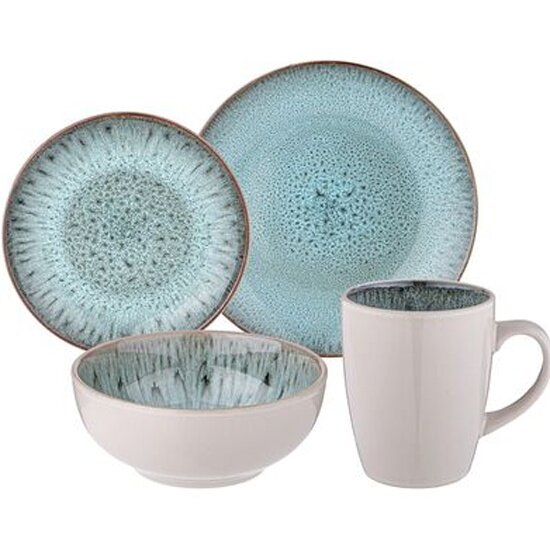 Набор посуды обеденной Bronco "crocus" на 4 пер. 16 пр.