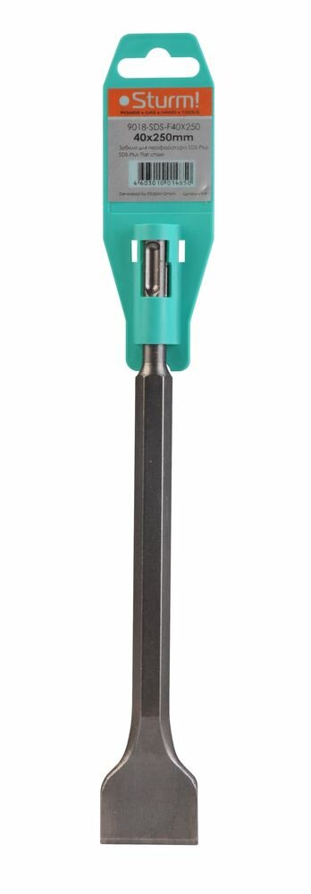 Насадка SDS+, долото, 40х250мм, Sturm! 9018-SDS-F40X250