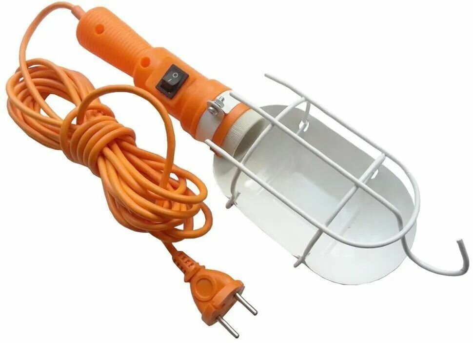 Лампа переносная 220В 10м MEGAPOWER M-22010