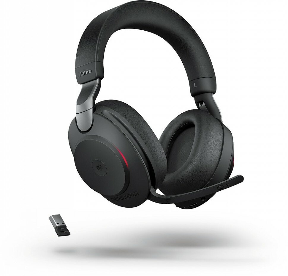 Гарнитура Jabra Evolve2 85 MS Stereo Black, Link380a