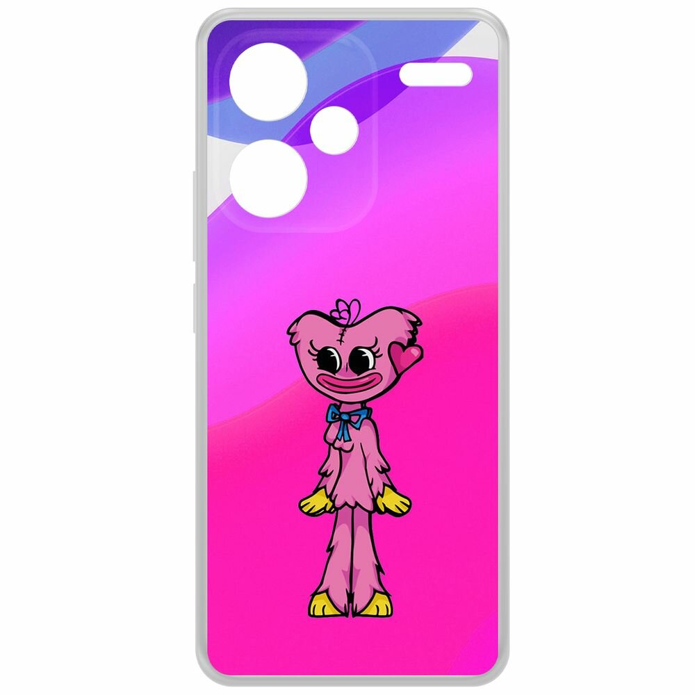 Чехол-накладка Krutoff Clear Case Хаги Ваги - Киси Миси для Xiaomi Redmi Note 13 Pro+ 5G