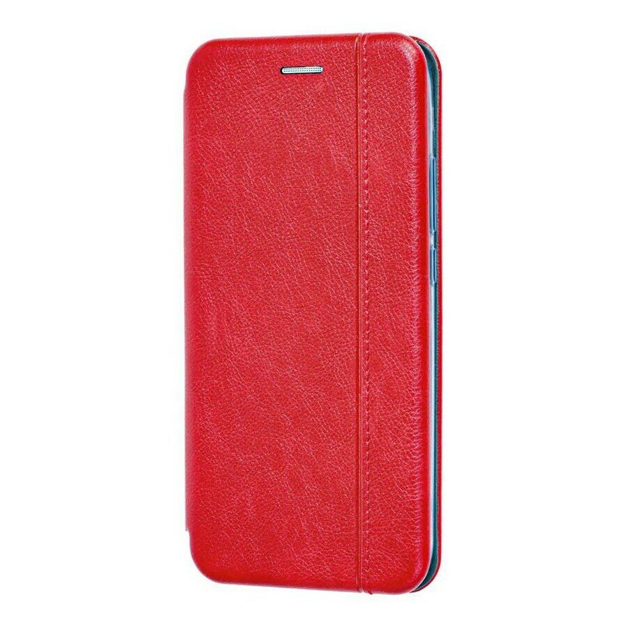 Чехол-книга боковая Model №1 для Apple iPhone 12 (6.7) красный