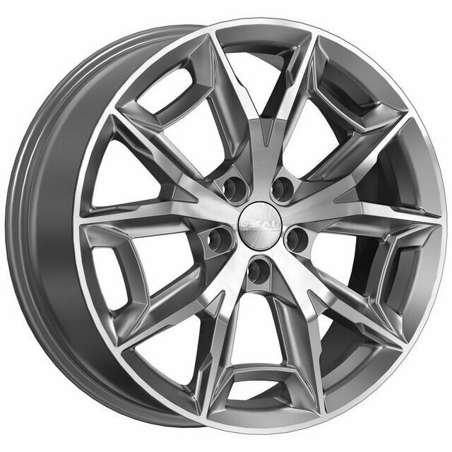 Колесный диск Скад Паркер 7.5x19/5x108 D65.1 ET46 алмаз графит