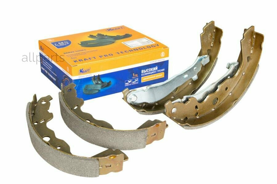 KRAFT KT 091501 Колодки тормозные барабанные