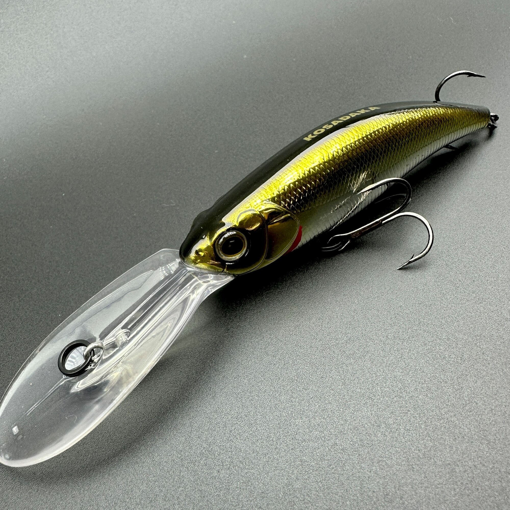 Воблер троллинговый KOSADAKA Troll DD 100F на щуку, судака, сома, сарган, тайменя