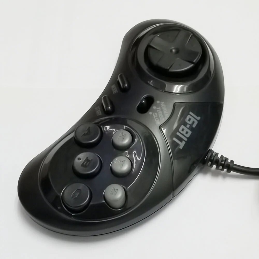Игровой контроллер xunbeifang для SEGA Genesis черный