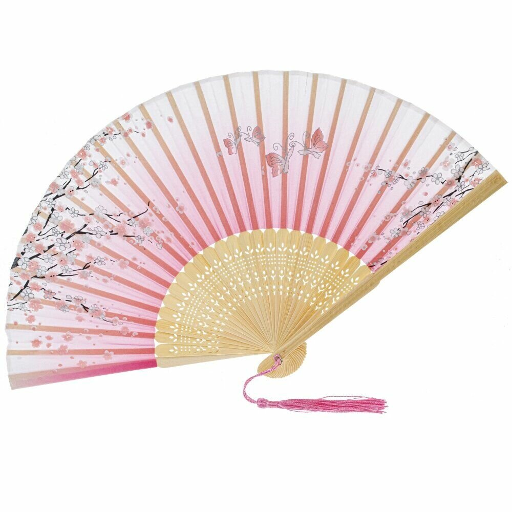 Веер складной в восточном стиле