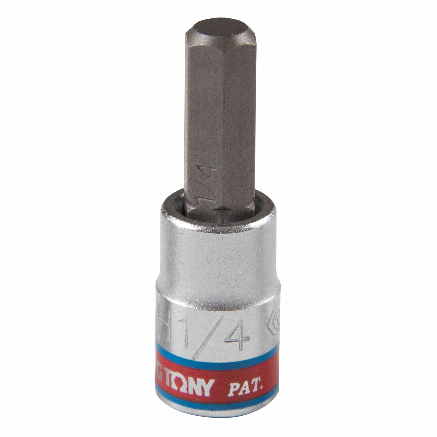 KING TONY Насадка (бита) торцевая 1/4", Hex, 1/4", L 37 мм 203508S