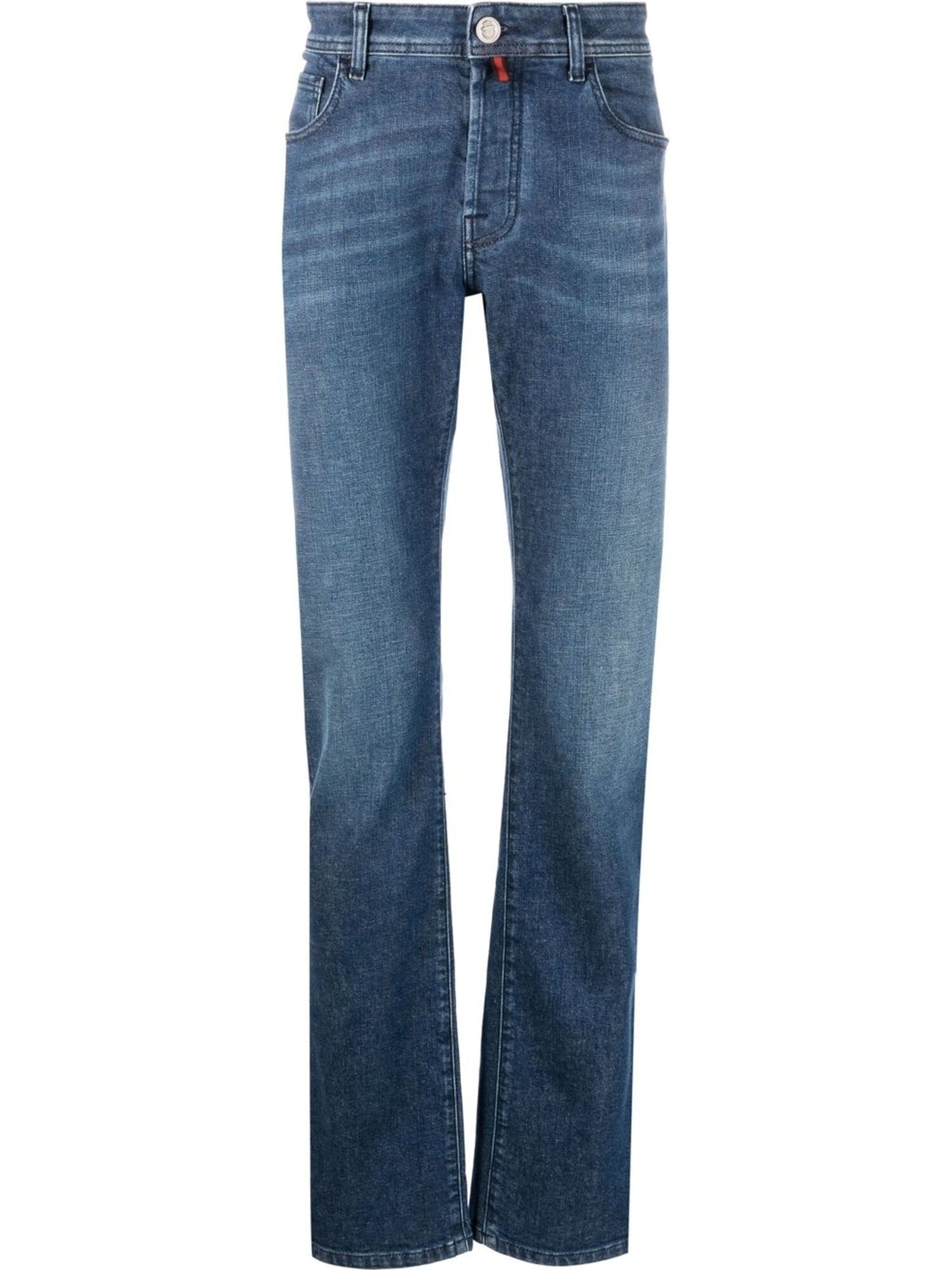 Джинсы Mid rise straight leg jeans 