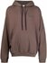 Худи MARCELO BURLON Tempera Cross Over, размер 48, , коричневый