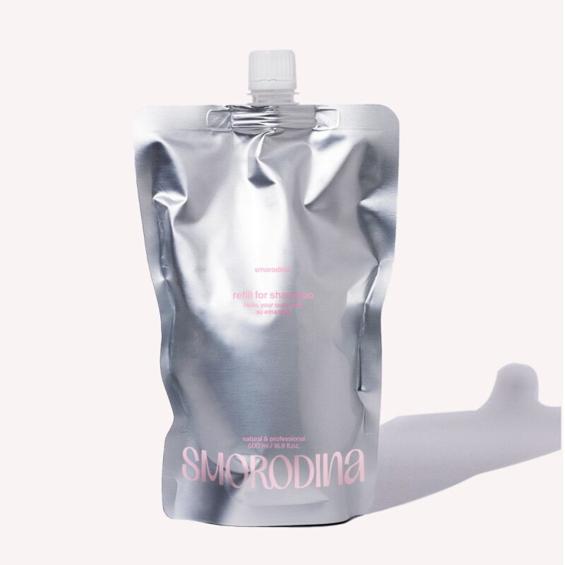 Шампунь для кудрявых и волнистых волос 500 мл, refill SmoRodina (Смородина)