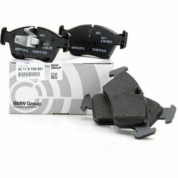 Колодки тормозные передние 34116769951 BMW 3' E90 E91, 1' E87 E88 E82 E81 / БМВ