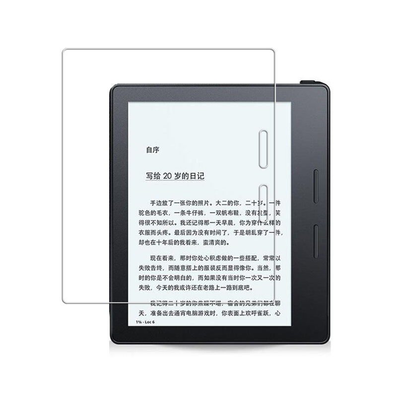 Защитное стекло MyPads противоударное закалённое премиум-класса из качественного японского материала с олеофобным покрытием для электронной книги Amazon Kindle Oasis