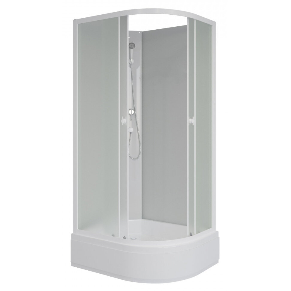 Душевая кабина Niagara Promo 80х90 P90/80/26L/MT/BK левая