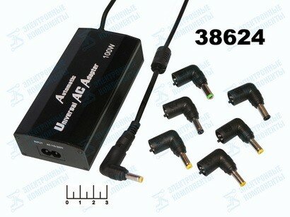 Блок питания 15-19.5V 5A, 20-24V 4A 100W импульсный без шнура (восьмерка)