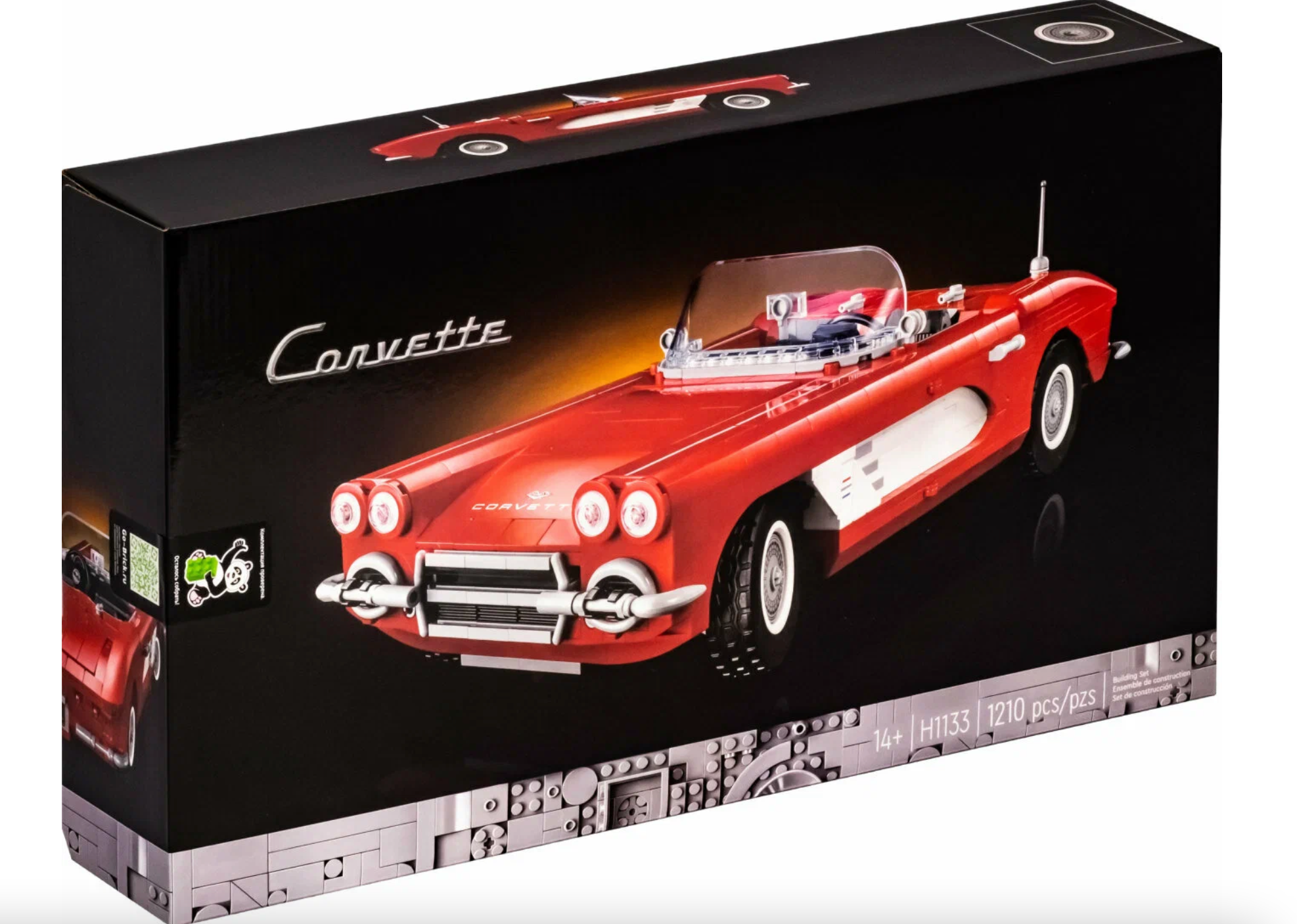 Конструктор машина Шевроле Корвет 1210 деталей / Chevrolet Corvette