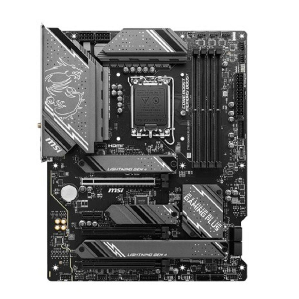 MSI Материнская плата Z790 GAMING PLUS WIFI LGA 1700 4хDDR V 4хM.2