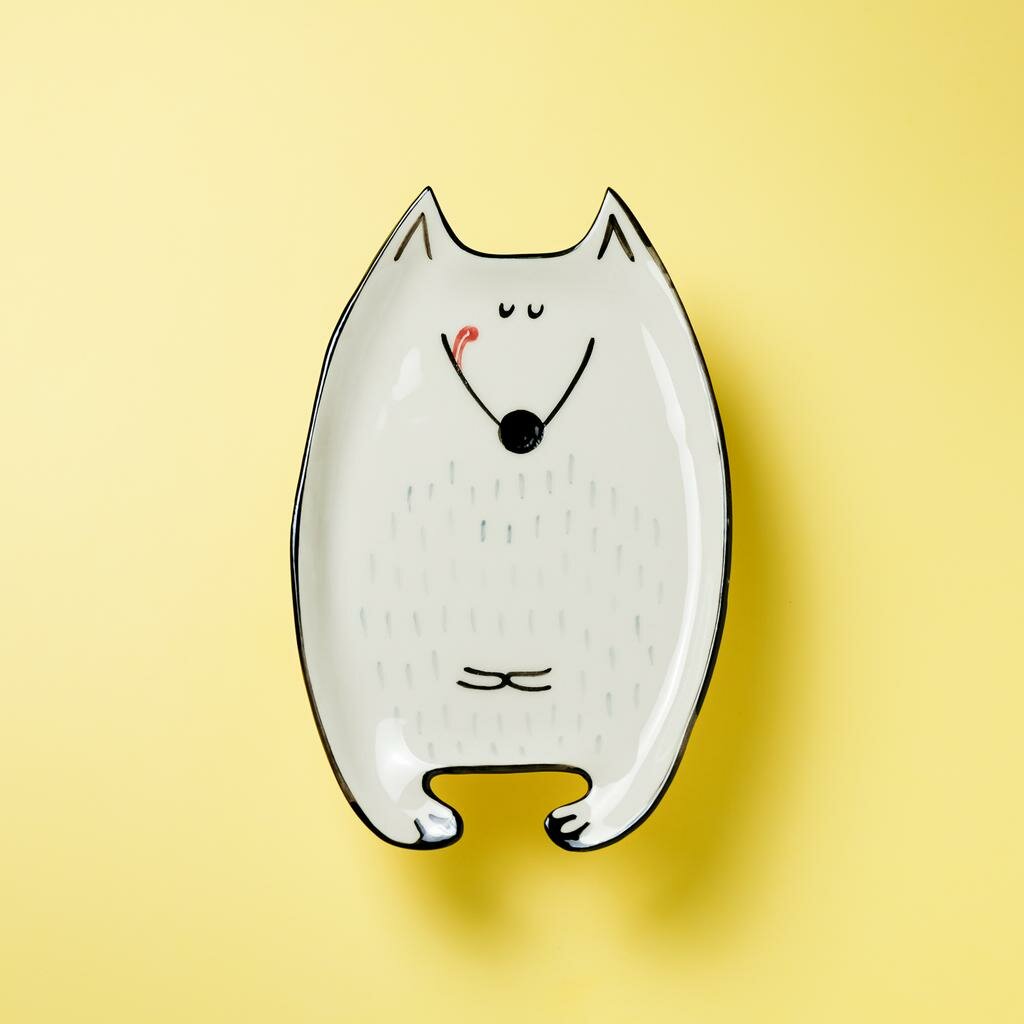 Тарелка Сытый волк Игнат