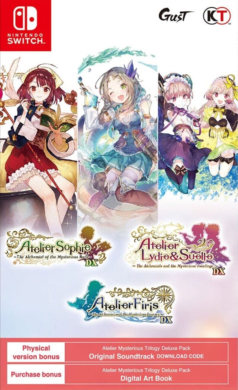 Atelier Mysterious Trilogy Deluxe Pack Nintendo Switch