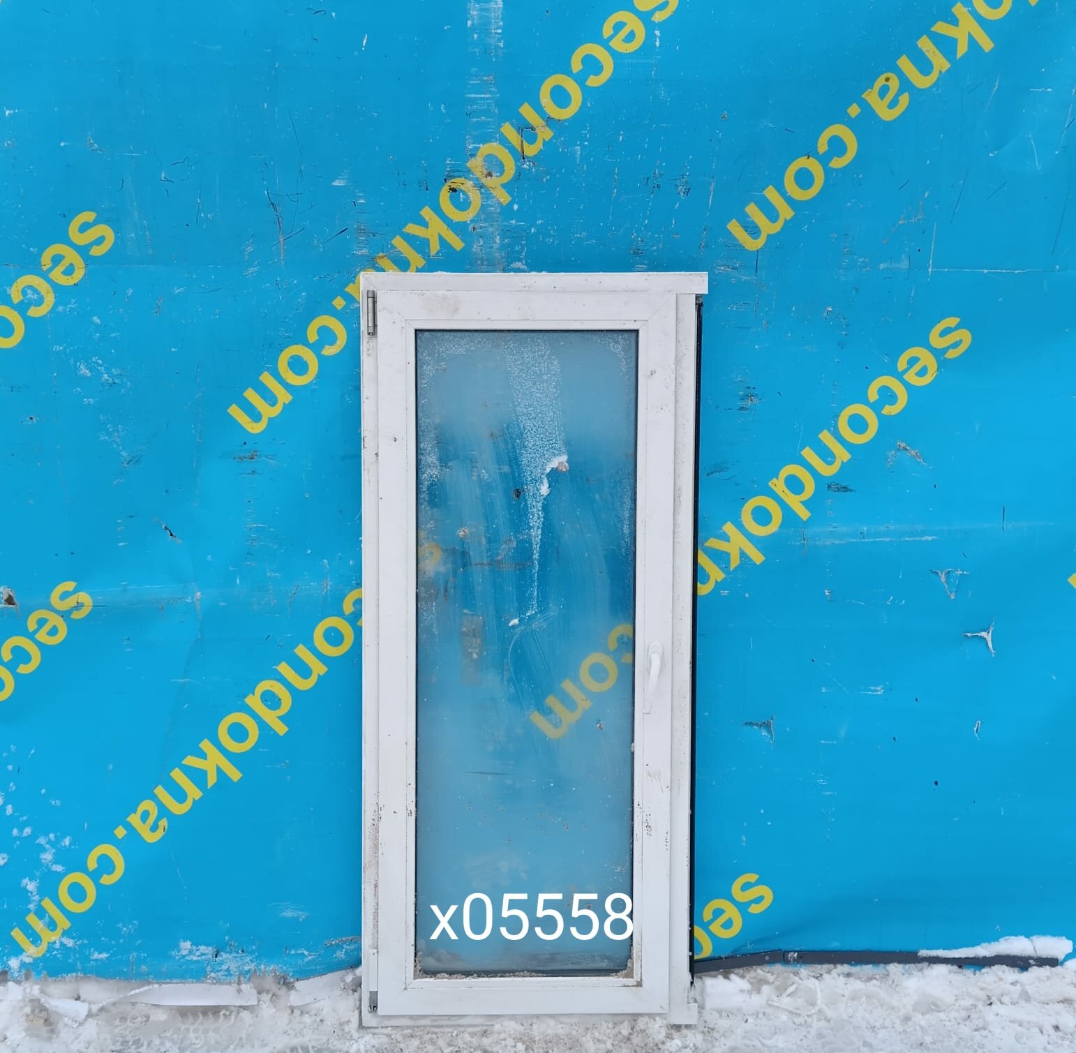 Пластиковое окно Б/У 1560(в)х710(ш)