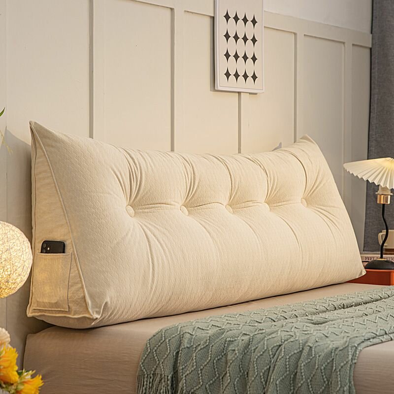 Подушка декоративная Треугольная подушка для кровати