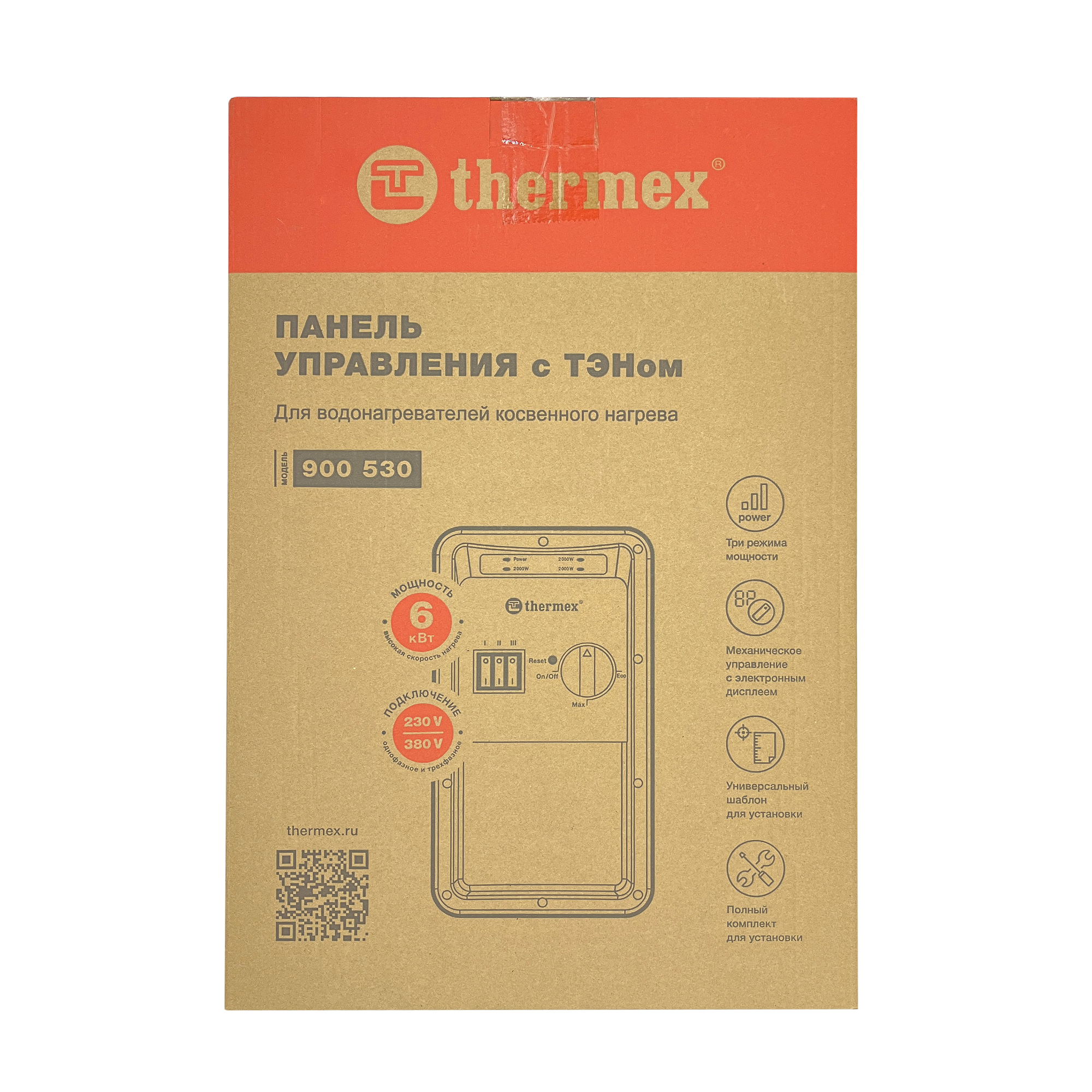 Панель управления Термекс Nixen (Combi) в сборе с ТЭНом