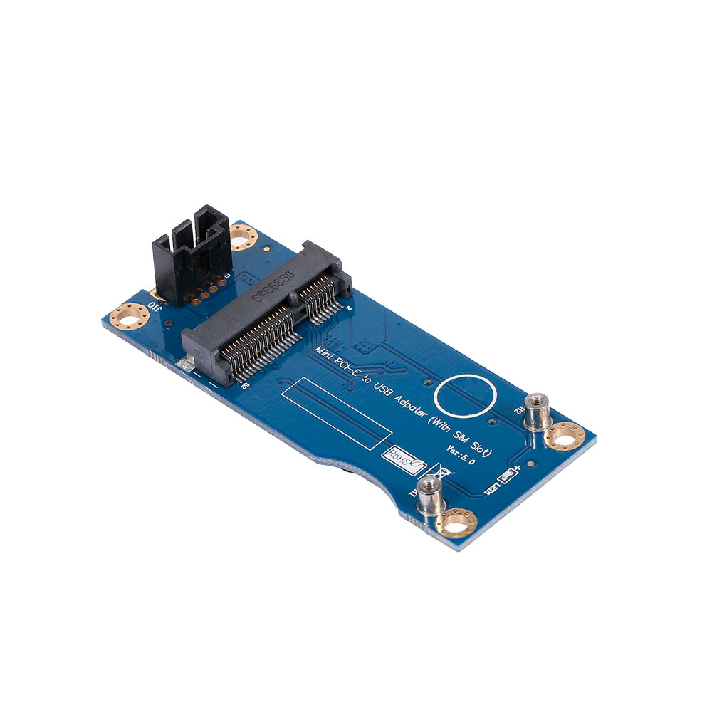 Мини-адаптер PCI-E-USB с гнездом для SIM-карты Тестовый конвертер WWAN Модуль