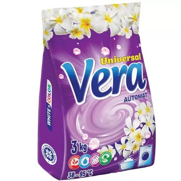 Стиральный порошок Vera Автомат Универсальный, 3 кг