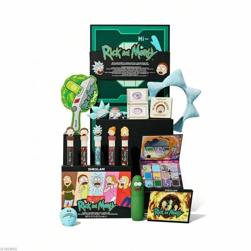 SHEGLAM Rick and Morty's Co-Branded блеск для губ Комплект