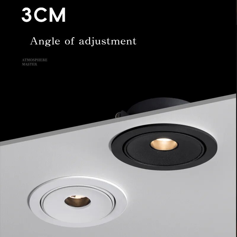 Светодиодный прожектор Foco 5W DIMMABLE, белый корпус, 3000k