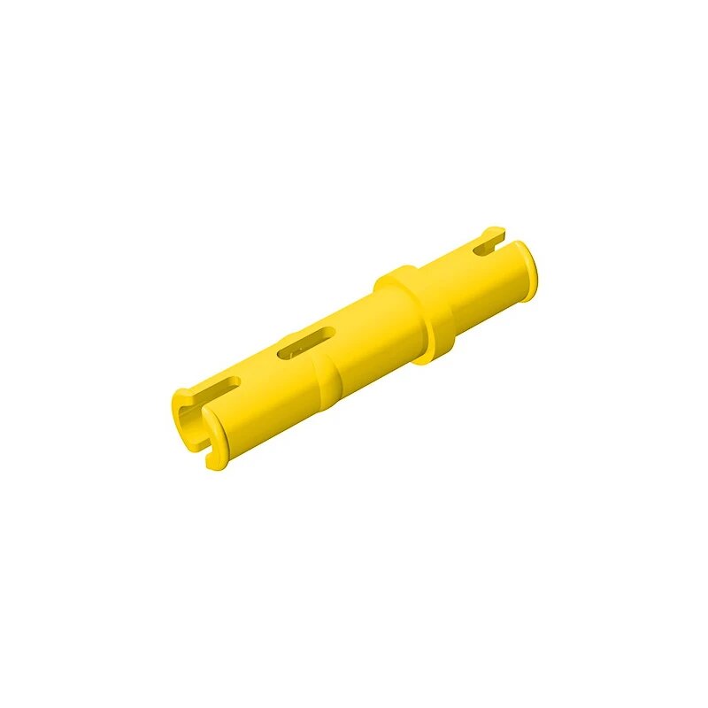Желтая деталь LEGO 1x2 Technic