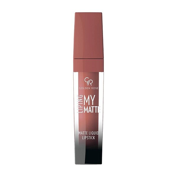 Помада жидкая для губ Golden Rose My Matte Matte цвет 25 Ультра матовая с насыщенным цветом, стойкая и экономичная