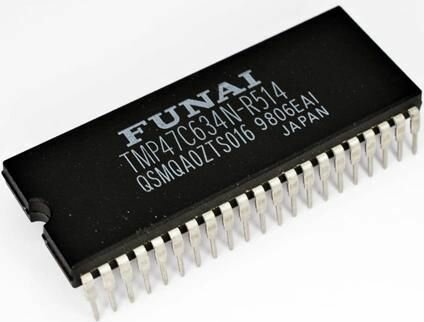 Интегральная микросхема TOSHIBA TMP47C634N МК FUNAI 4.2МГц DIP42, 1 шт