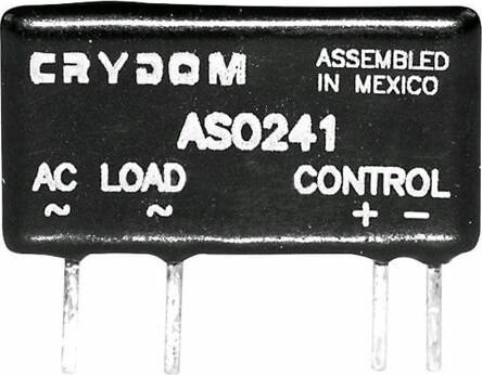 Реле CRYDOM ASO242 полупроводниковое Uупр 4-10ВDC 2А 12-280ВAC THT 1 шт