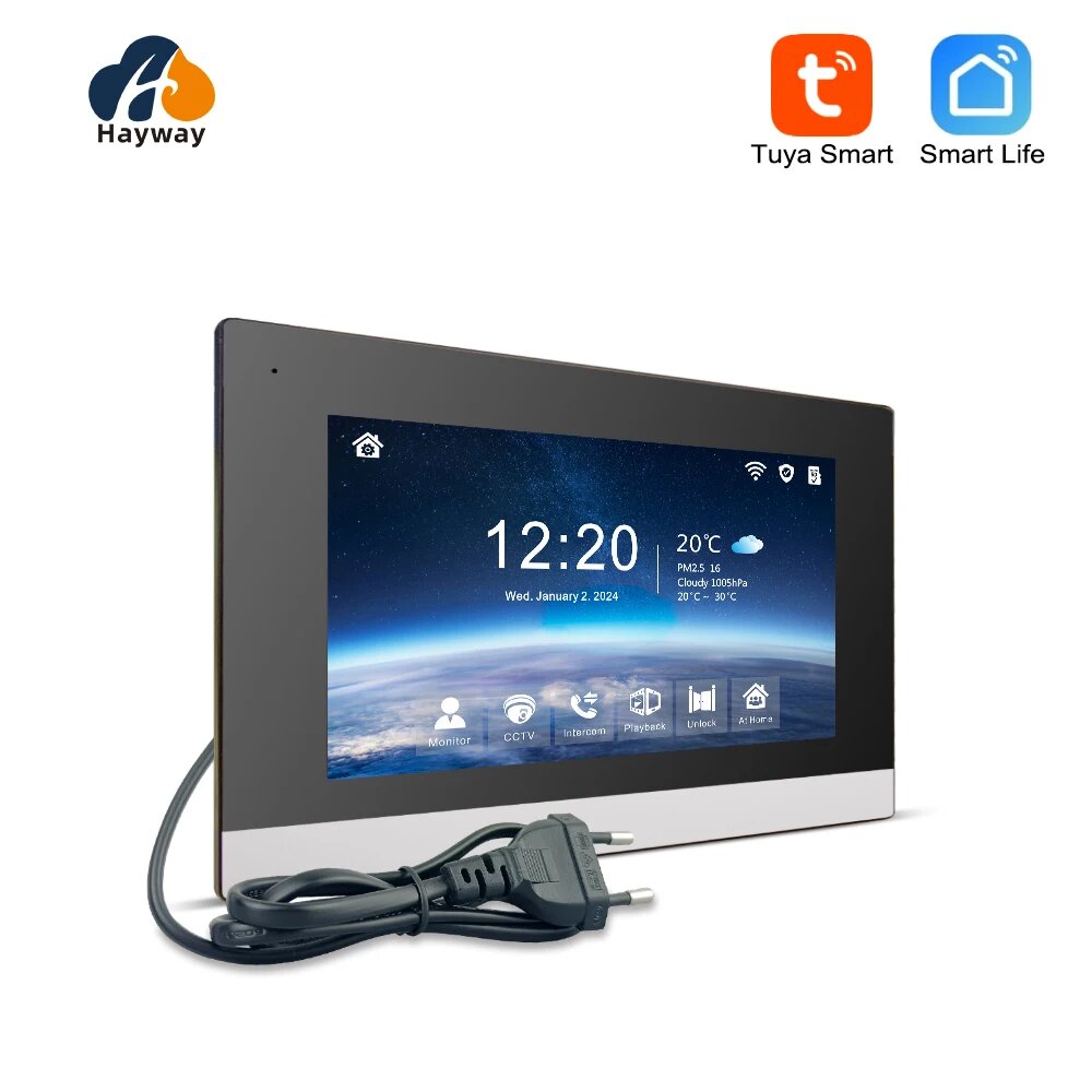 Hayway видеодомофон 1080P 7" R6-M503BA-B