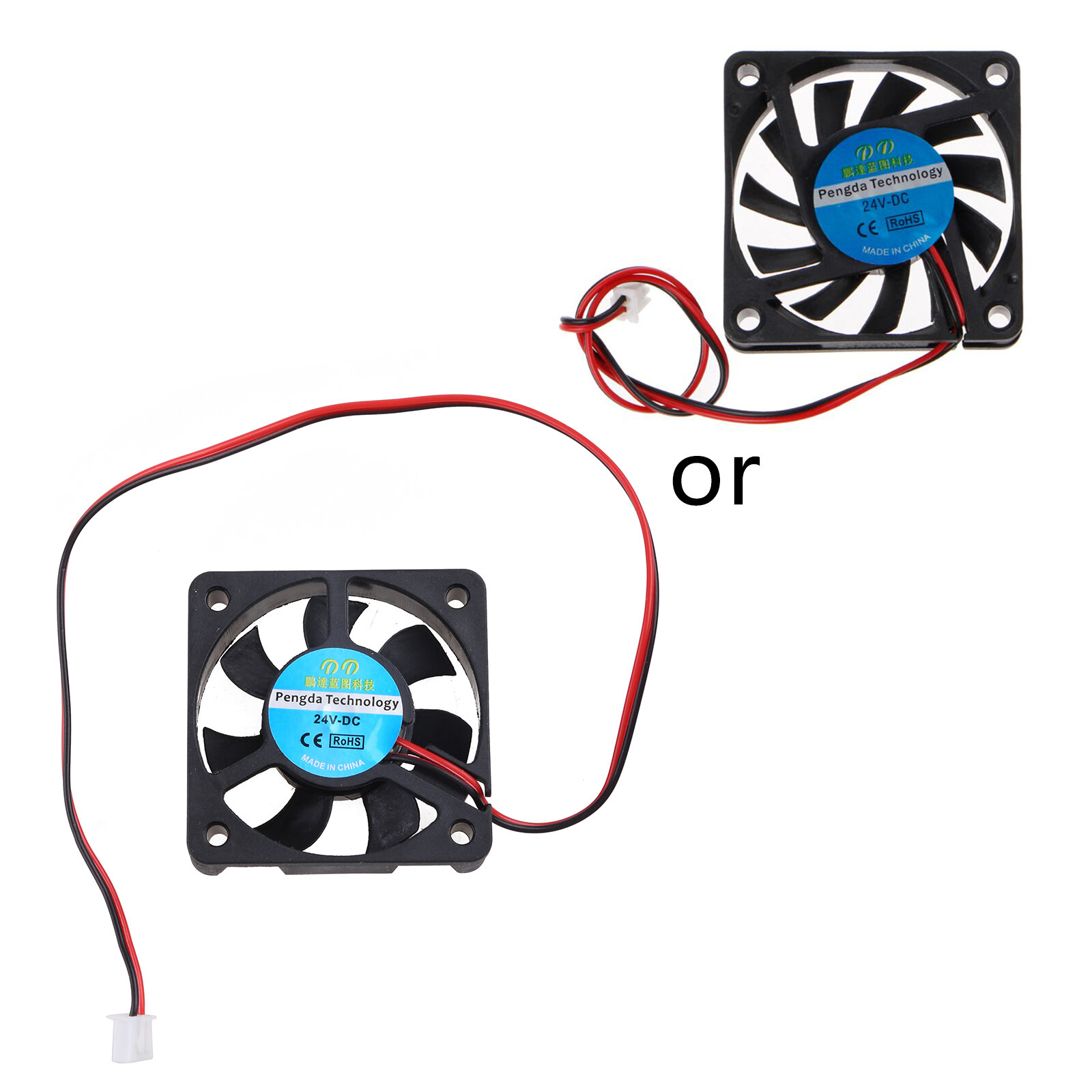Высококачественный вентилятор постоянного тока 24 В Мини-вентилятор 60 мм с бесщеточным подшипником на втулке компьютерного кулера