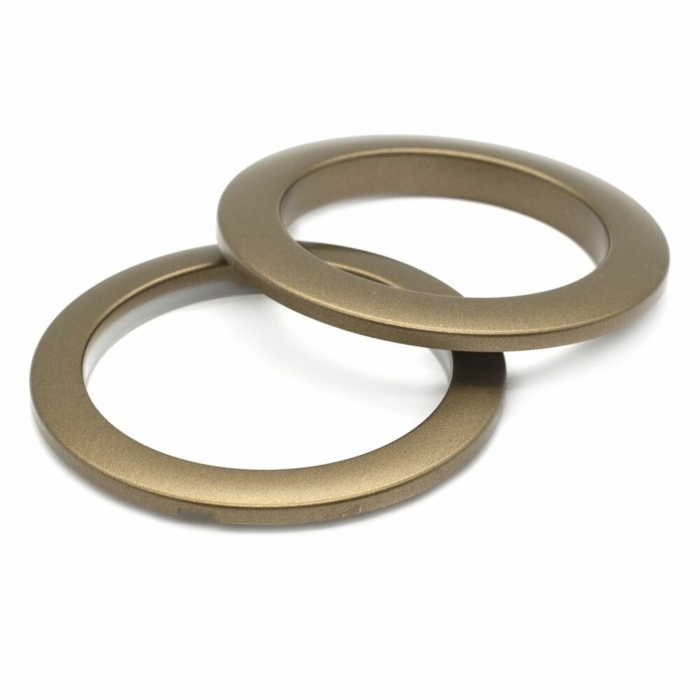 Люверсы для штор SmolTex круглый диаметр 50 мм с многоуровневым замком, 37 матовая латунь, 10 шт