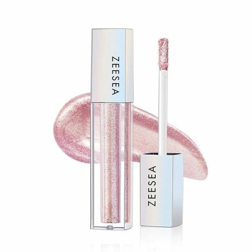 Тени для век ZEESEA "Glitter", кремовые, тон 01, 2,8 г