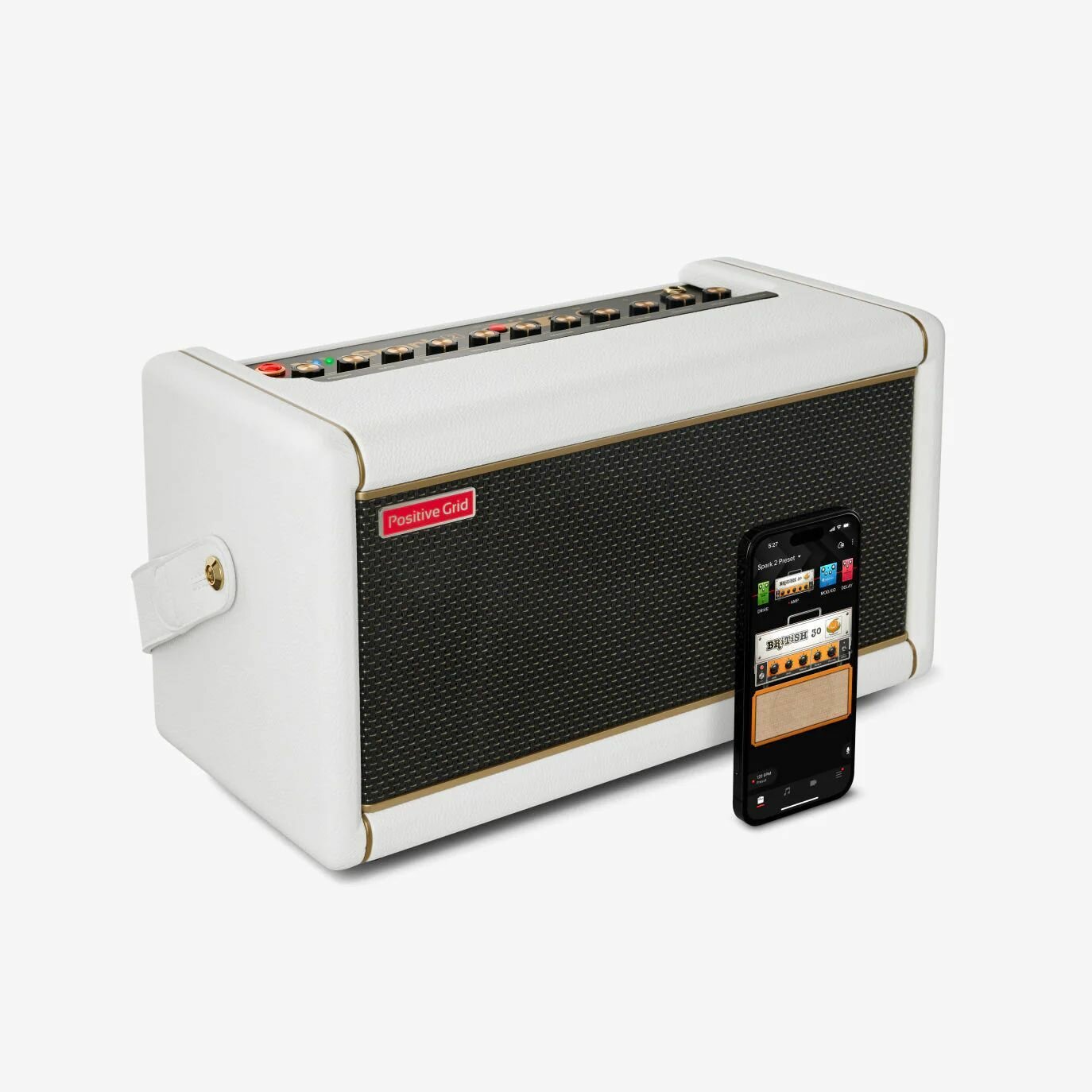 Positive Grid Spark 2 50-ваттный умный гитарный репетиционный усилитель Bluetooth-динамик (с аккумулятором)