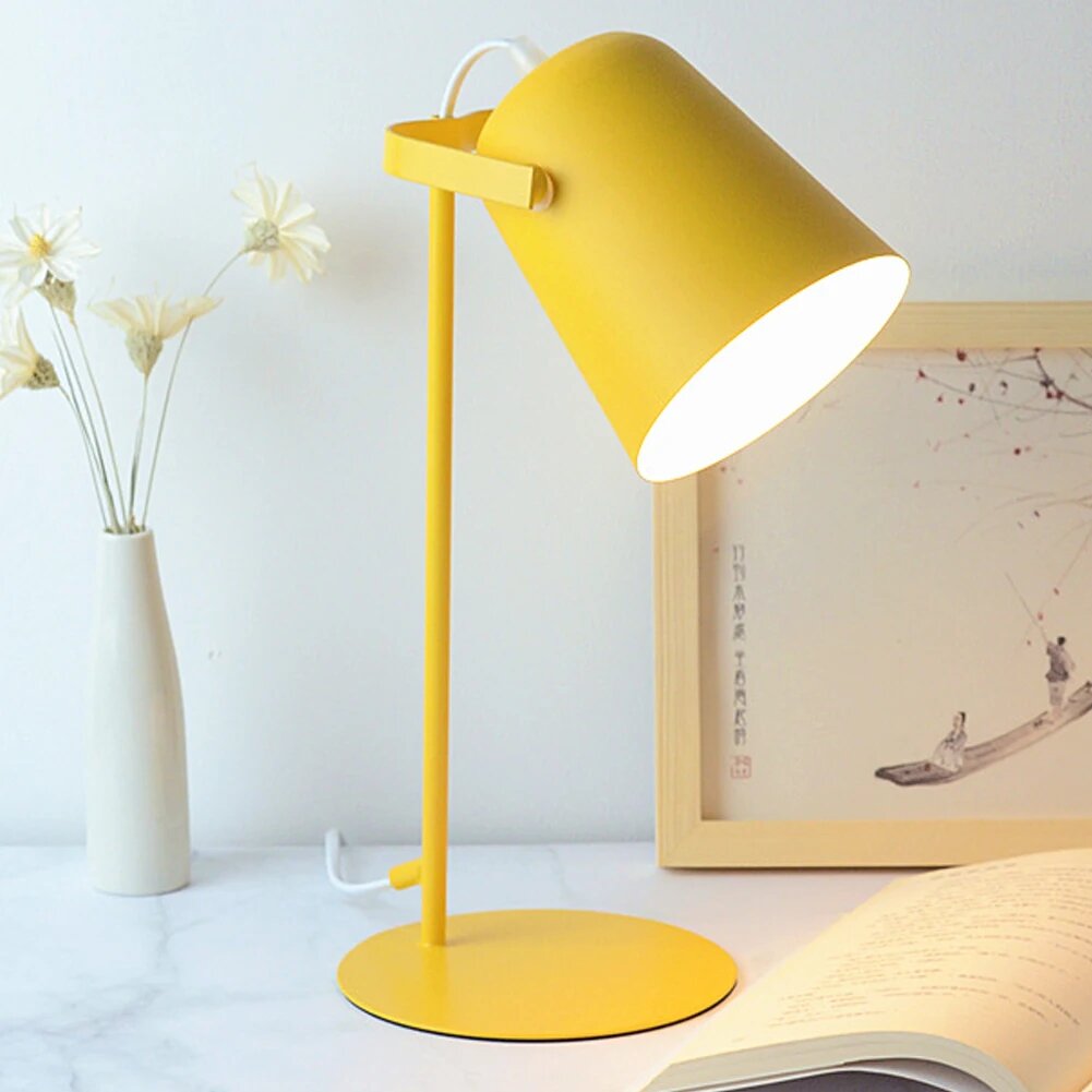 Настольная лампа E－SMARTER розовая, 12W Three-colo Light, EU Plug, Зелёный