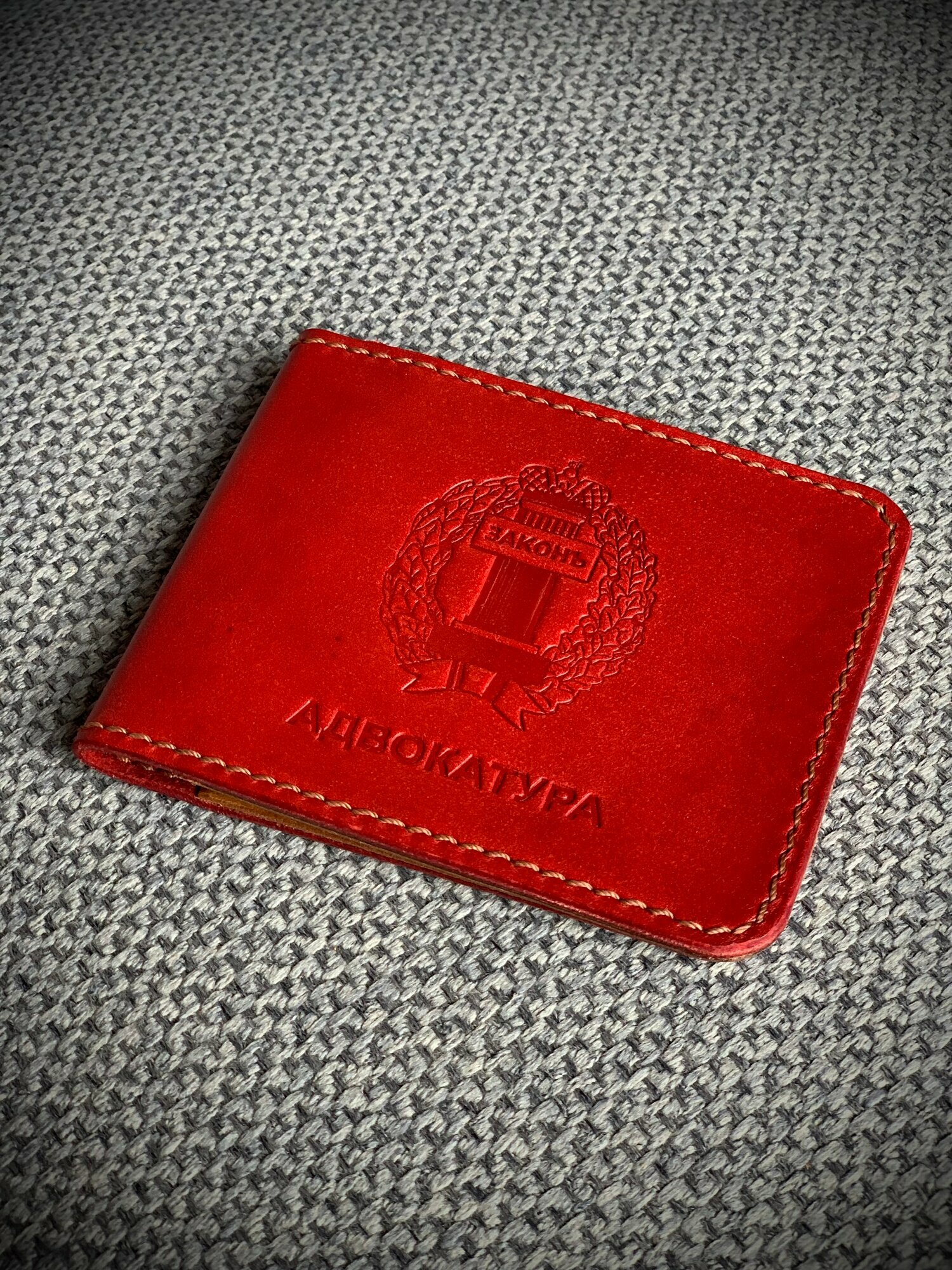 Обложка для удостоверения viking leather craft