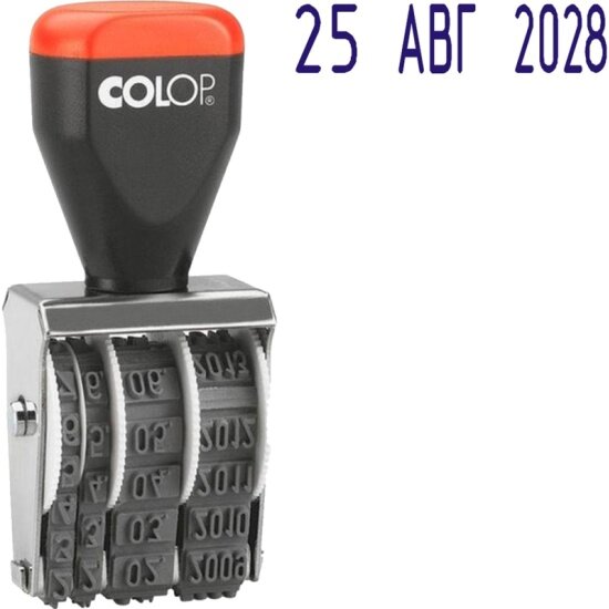 Датер ручной Color Kit 9мм 09000 месяц букв. Colop