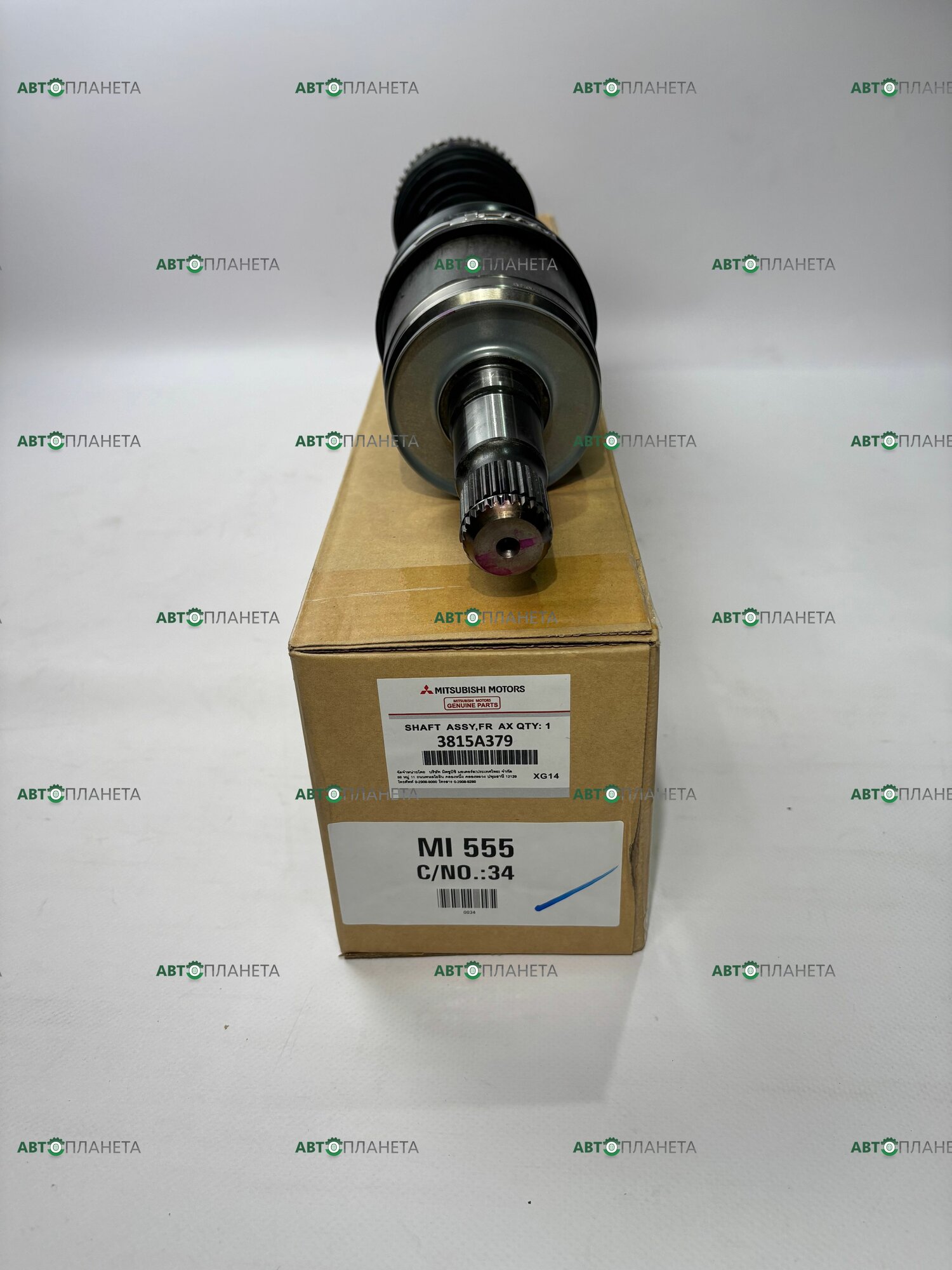 Полуось передняя левая в сборе Оригинал Mitsubishi 3815A379