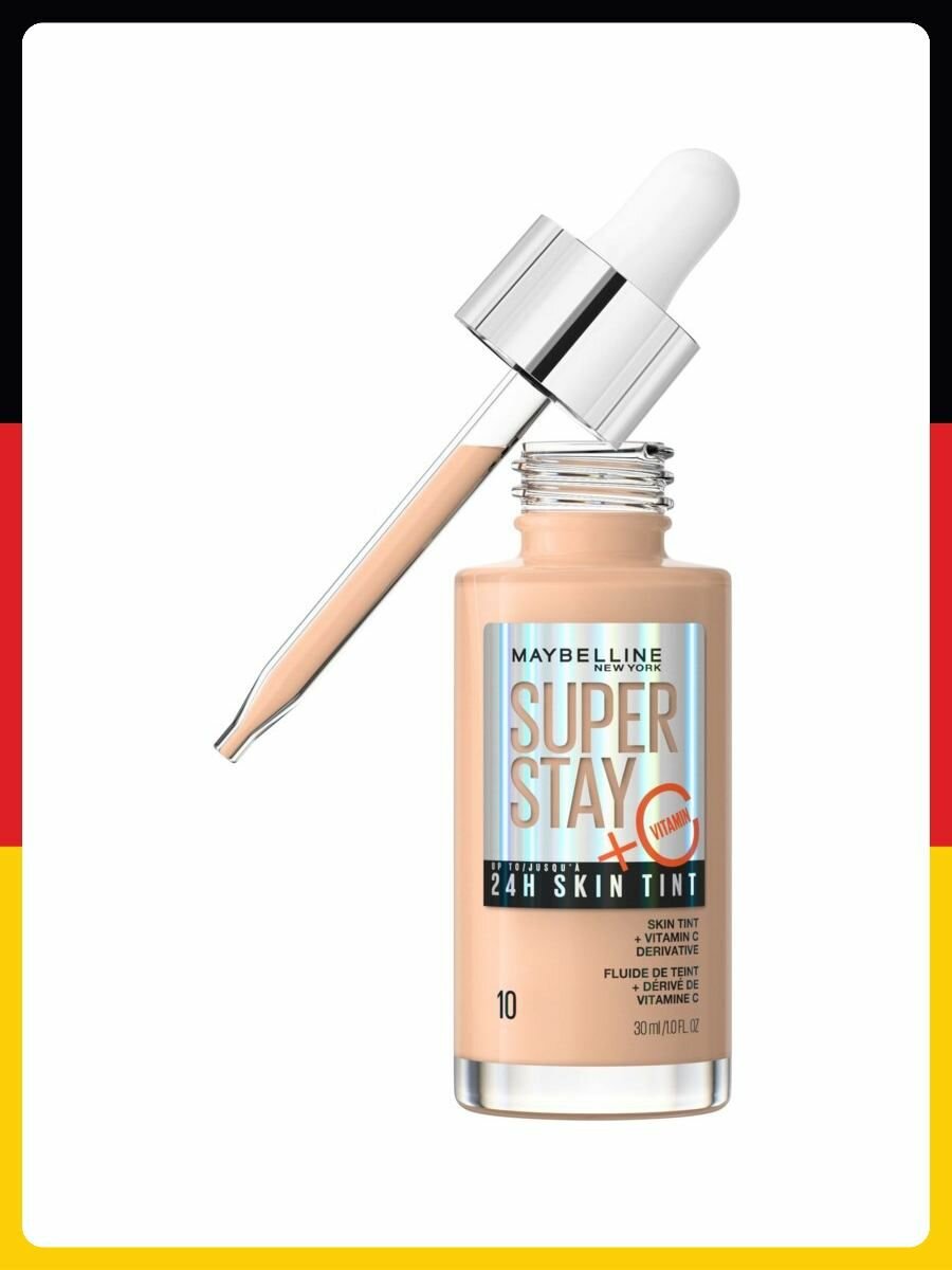 Тональный крем Maybelline New York Superstay 24H Skin Tint Foundation 10