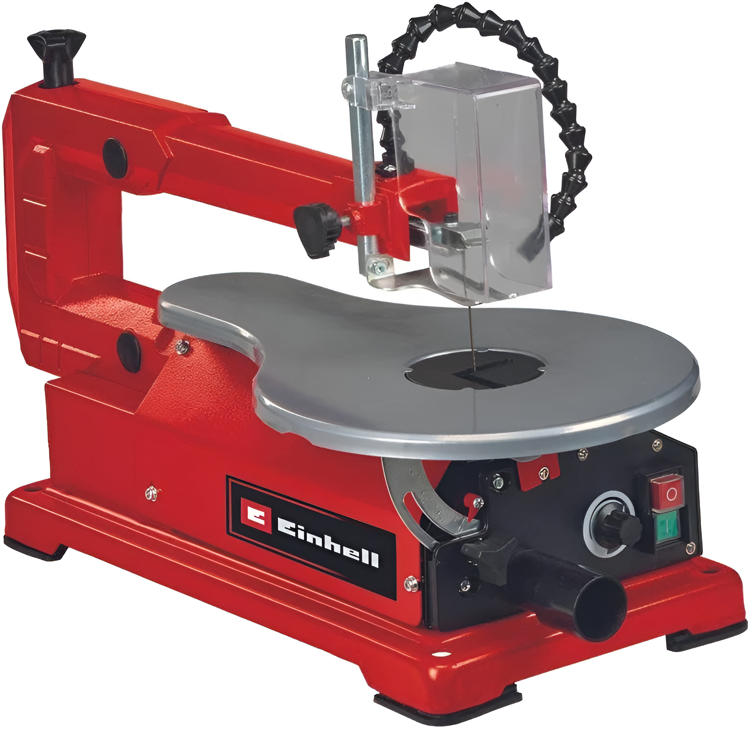 Стационарный лобзик Einhell TC-SS 406 E, мощность 120 Вт, с адаптером для пылесоса