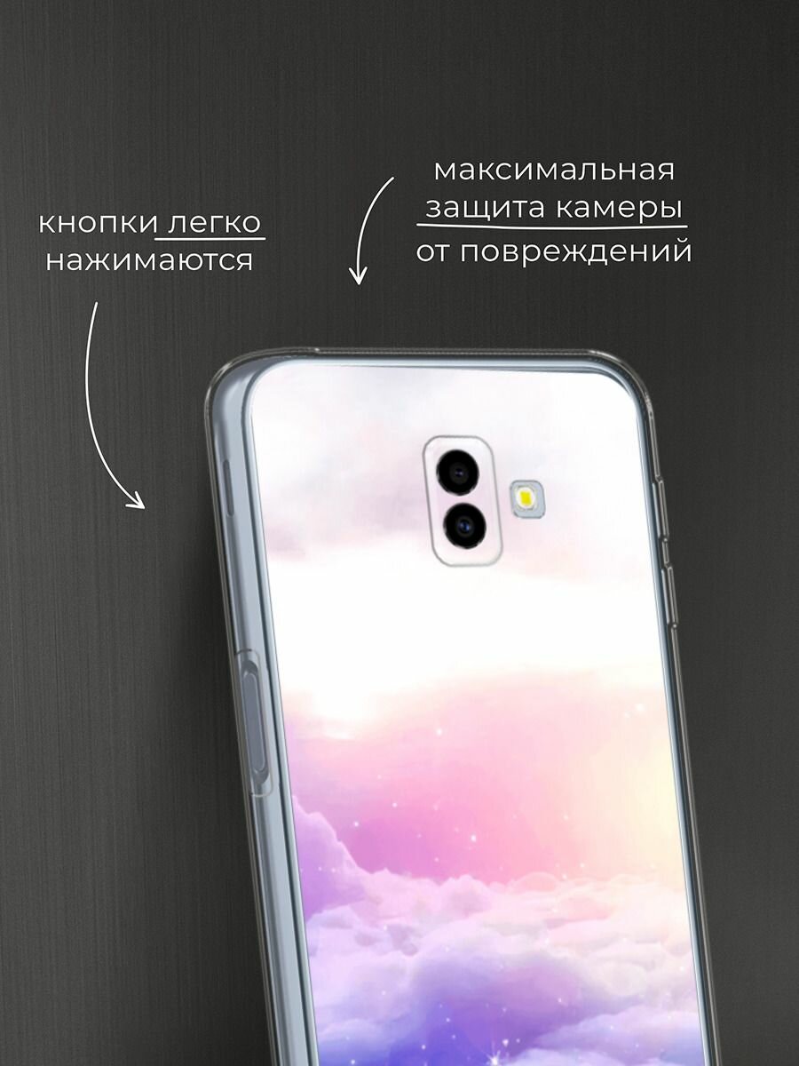 Чехол на Samsung Galaxy J6 + / Самсунг Галакси J6 Плюс 2018 с принтом "Небеса" — фото 1