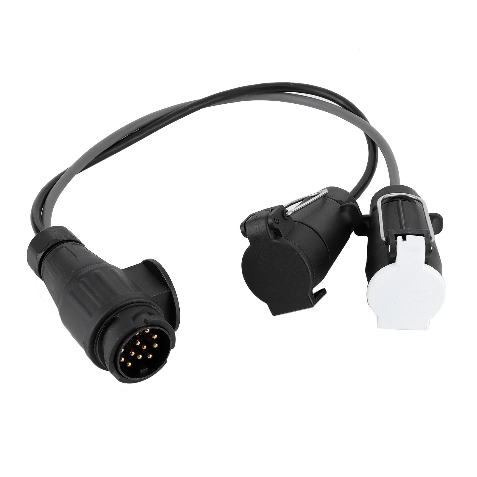 Переходник для подключения прицепа с 13 на 7 контактов, переходник для подключения прицепа типа N и S для буксировки и прицепа