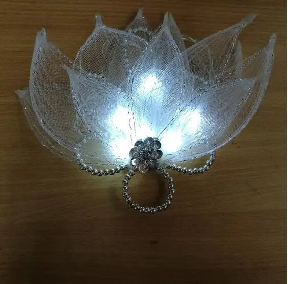 Светодиодный плащ с крыльями для танцев XL, Led headwear